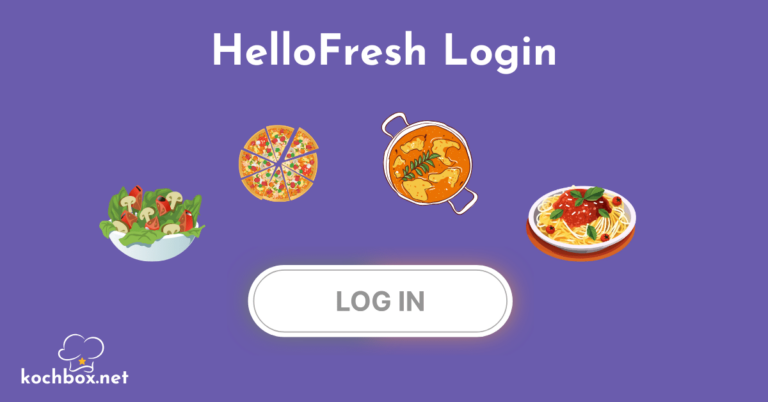 HelloFresh–Login: So funktioniert es - kochbox.net